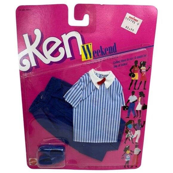 Barbie | Toys | Vintage 988 Barbie Ken Weekend Collection 1327 Blue ...